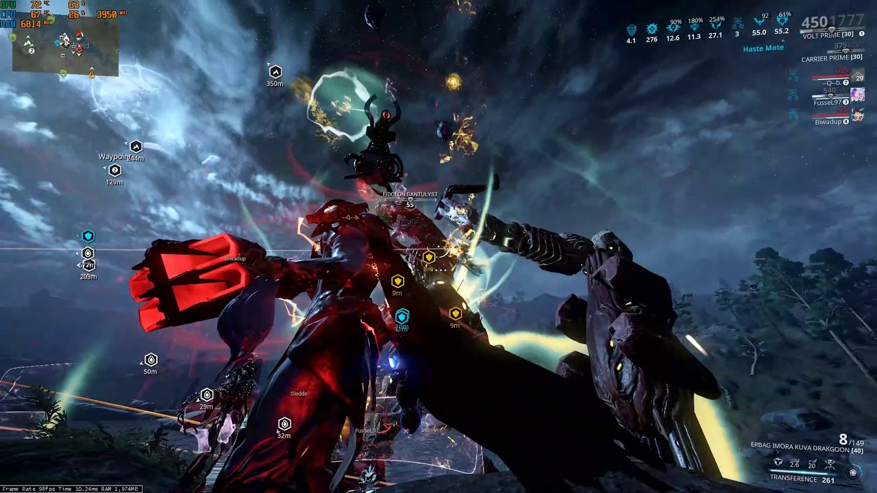 Warframe | Eidolons | Kuva Drakgoon 6x3 (Volt DPS Pov) - YouTube