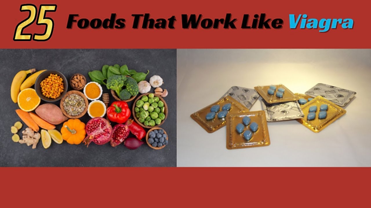 25 Natural Viagra Alternatives: Foods & Supplements - YouTube