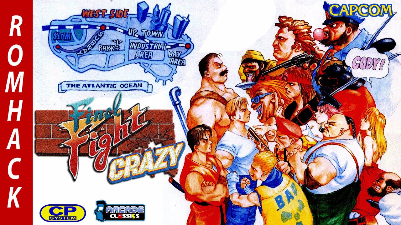 Final Fight Street Smart Arcade Rom Hack - YouTube