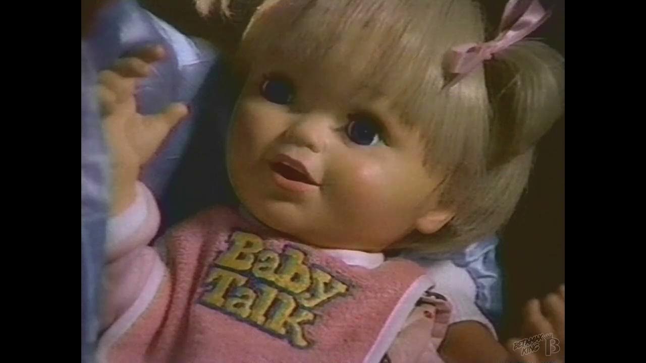 Baby Talk Doll Toy Commercial 1985 - YouTube