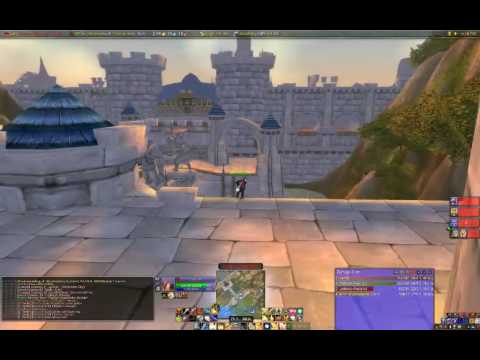 How to get on top of Stormwind Gates - YouTube