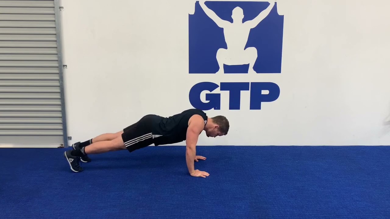 Scap Push Ups - YouTube