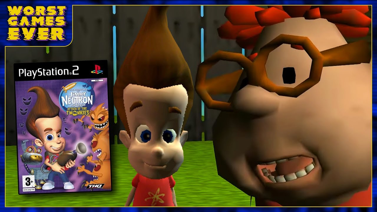 Worst Games Ever - Jimmy Neutron: Attack of The Twonkies - YouTube