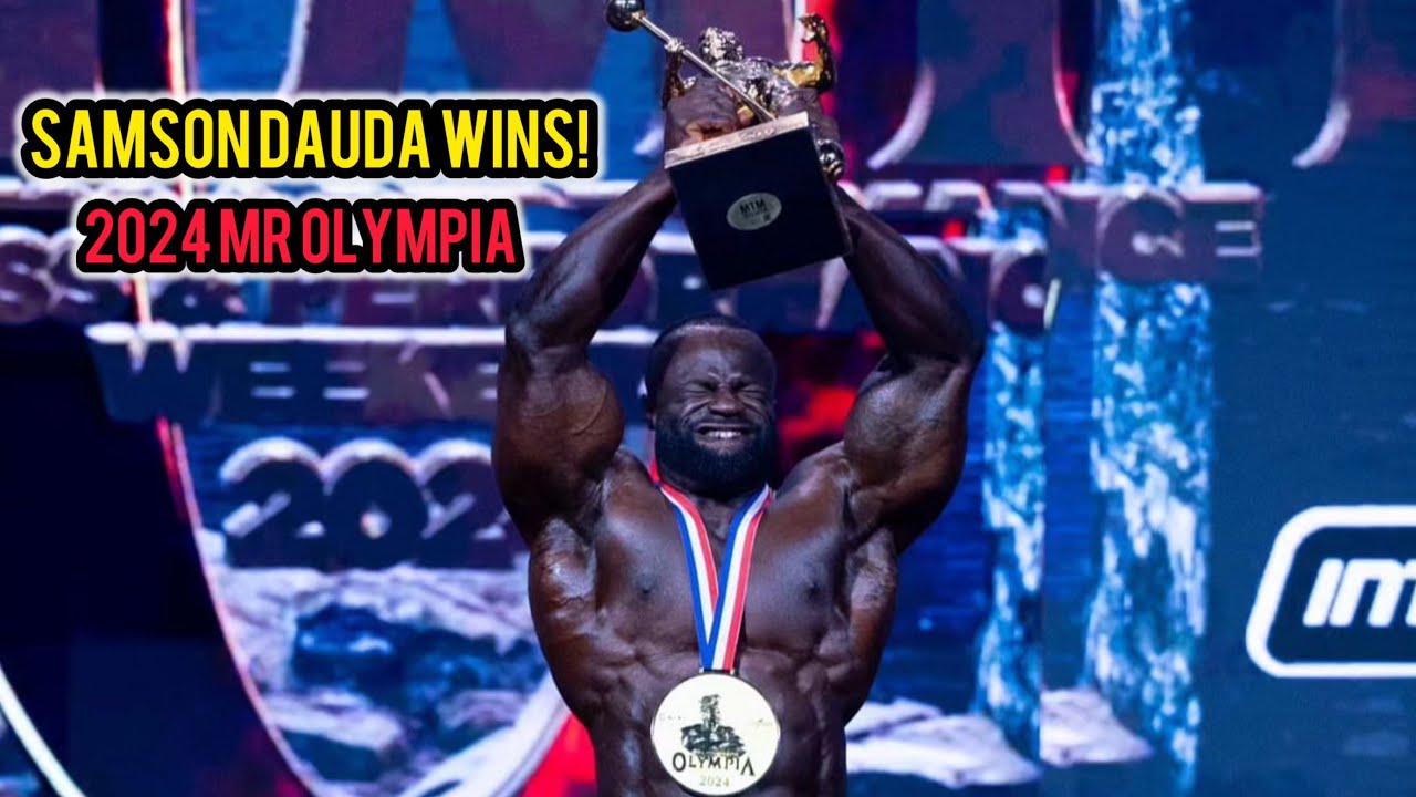 Samson Dauda WINS 2024 Mr. Olympia - YouTube