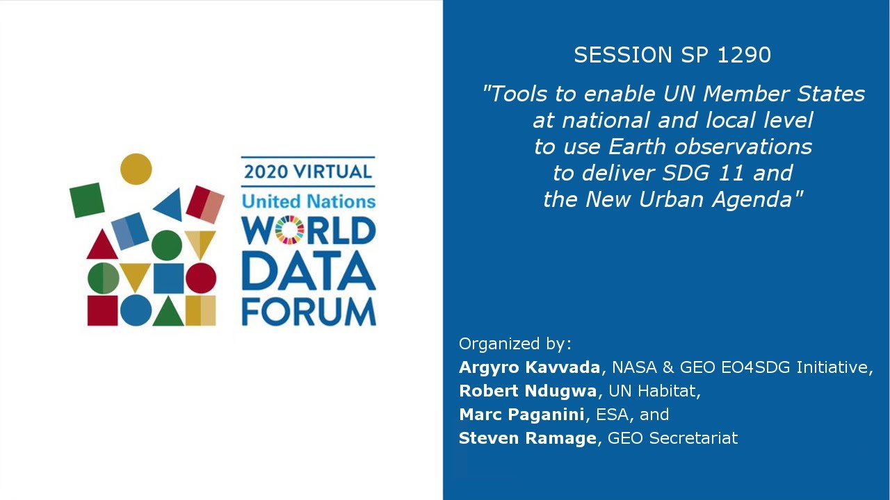 UN World Data Forum 2020 - Session SP 1290: all videos in one stream ...