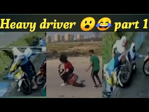 Girl's Heavy driver 😮😂 funny accident video #youtubevideo #comedy #youtube #youtubeshorts