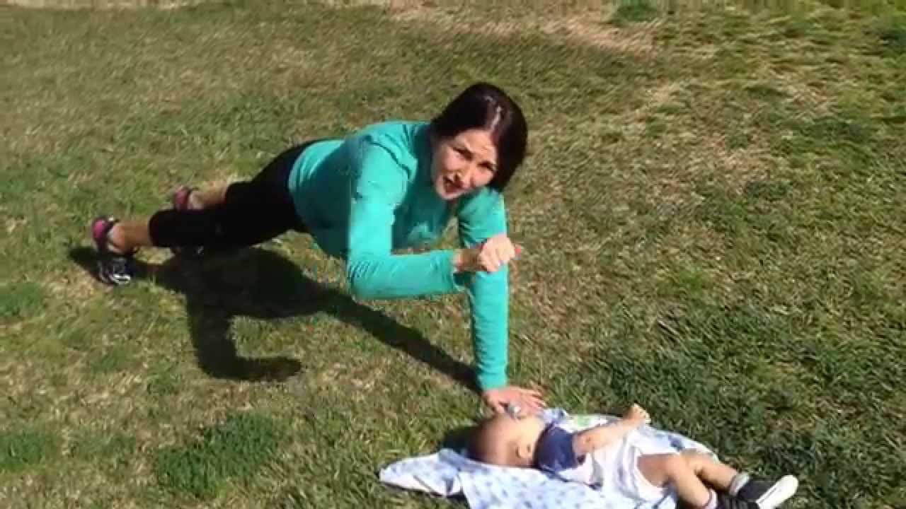 Plank Workout with Kids Challenge - YouTube