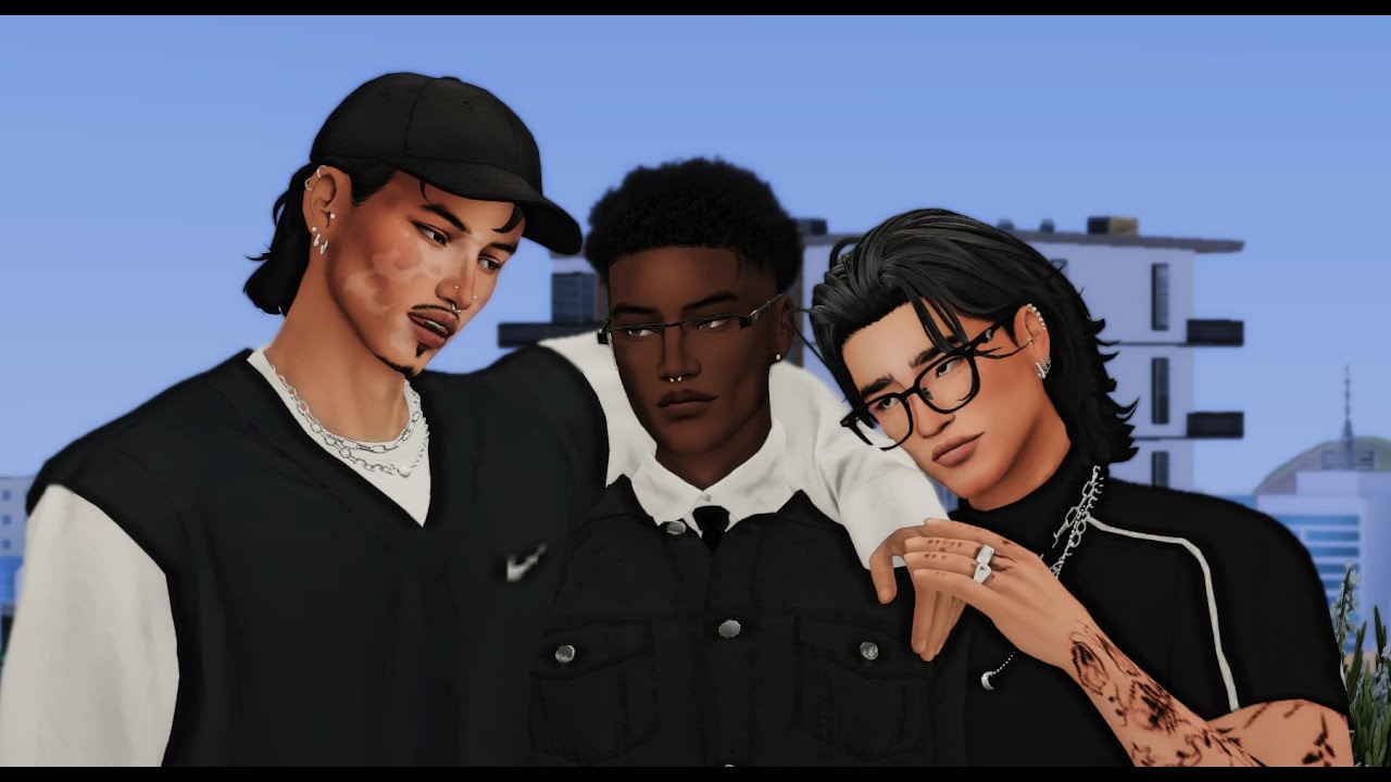 How I Make My Male Sims - YouTube