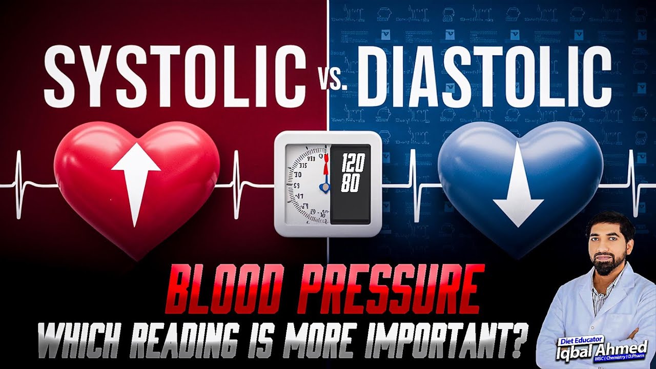 Which Blood Pressure Is Important | Diastolic vs Systolic - YouTube