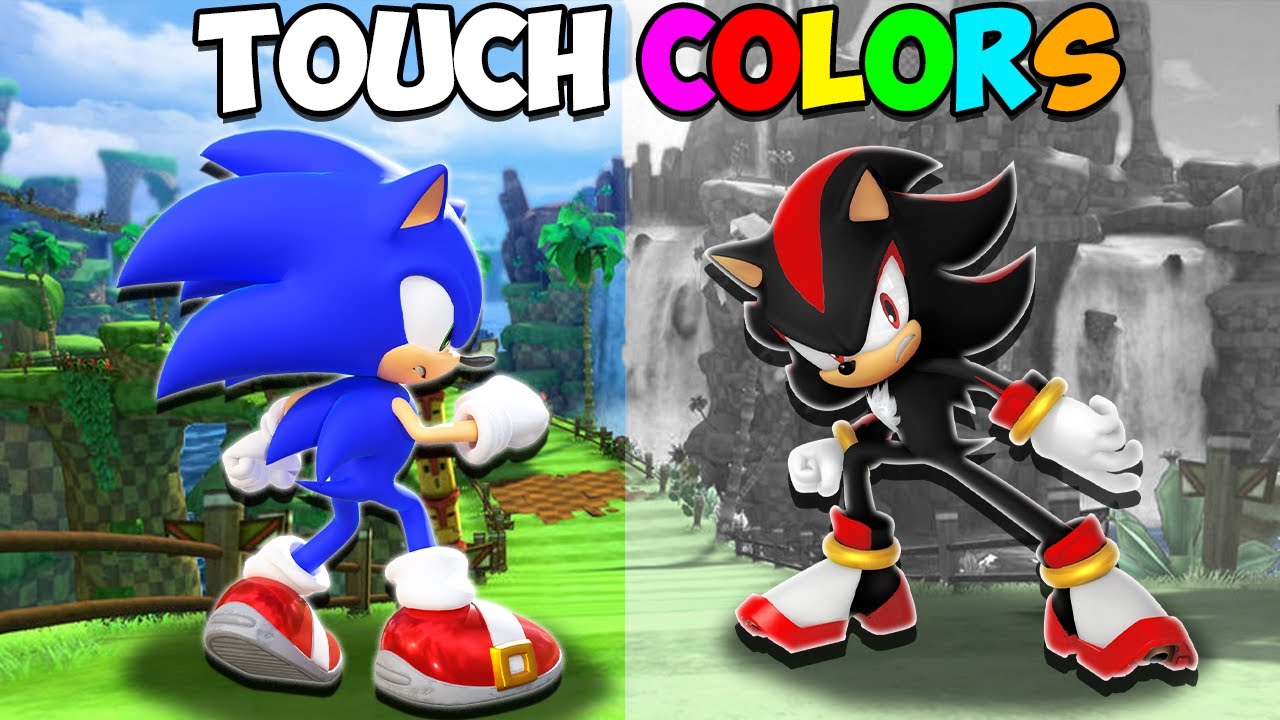 How Fast Can You Touch EVERY Character's Color In Sonic X Shadow ...