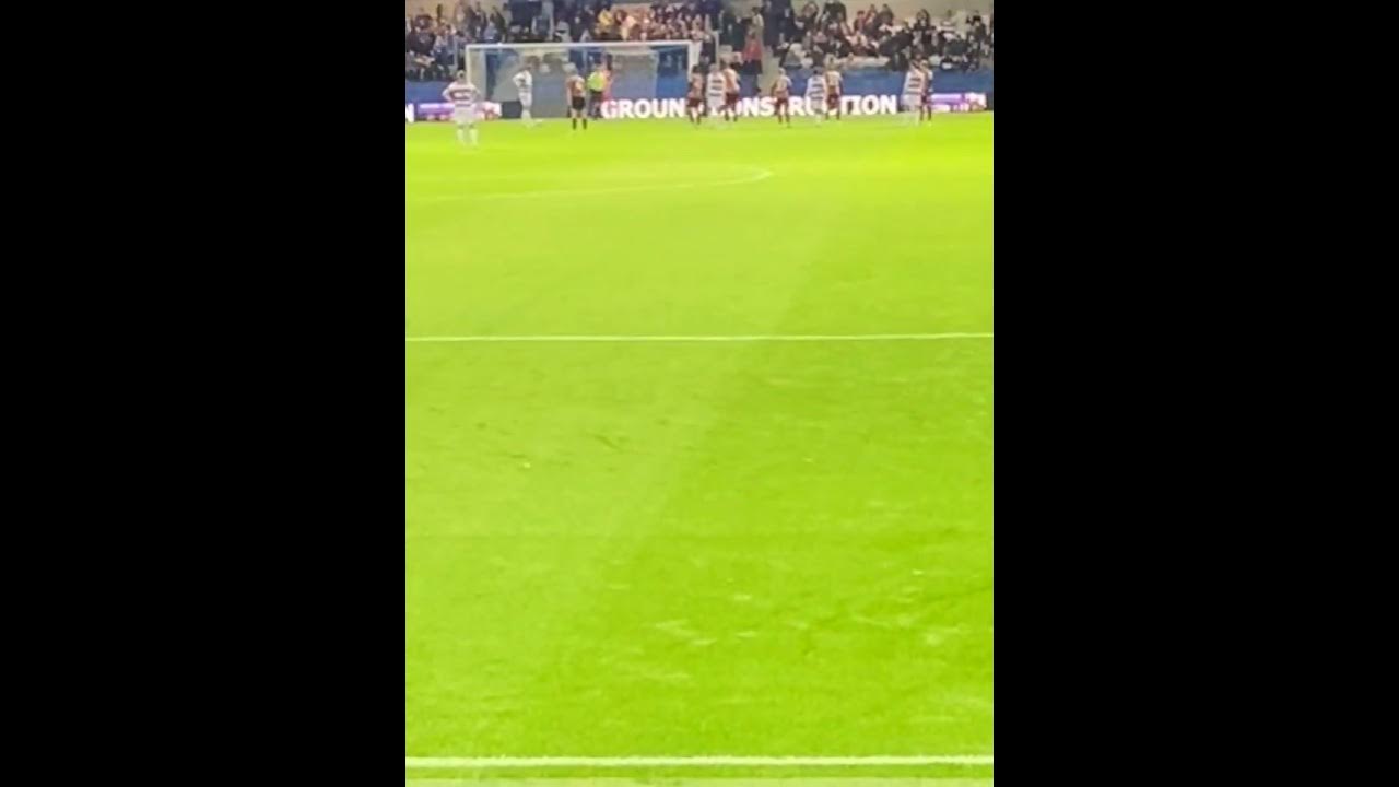 QPR penalty madsen for 2-1 qpr vs hull city - YouTube