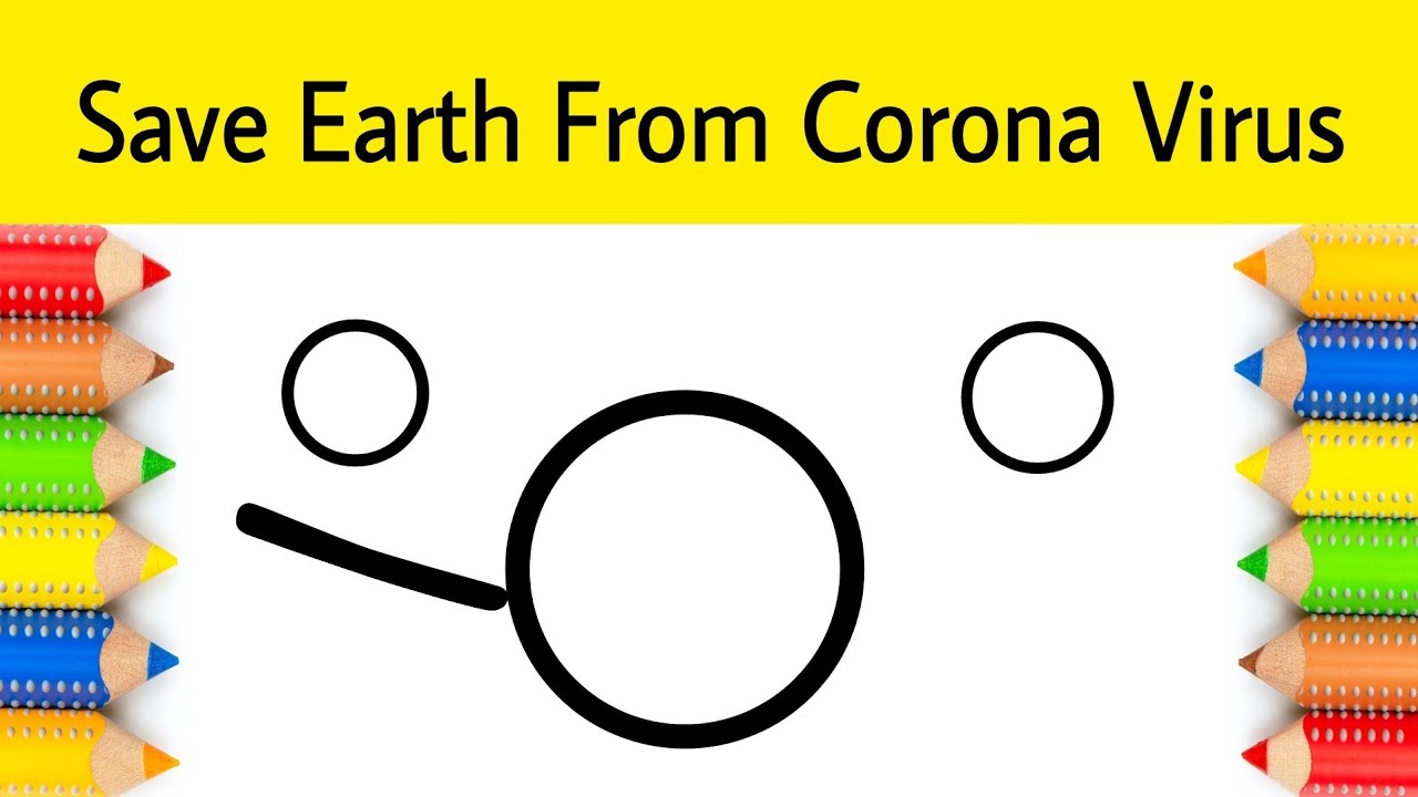 Save Earth from Corona Virus Drawing | Corona Virus - Covid 19 ...