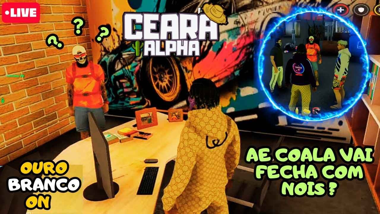 CEARA ALPHA ROLEPLAY😱100%rp mano novo aliado do comando! GTA MTA RP ...