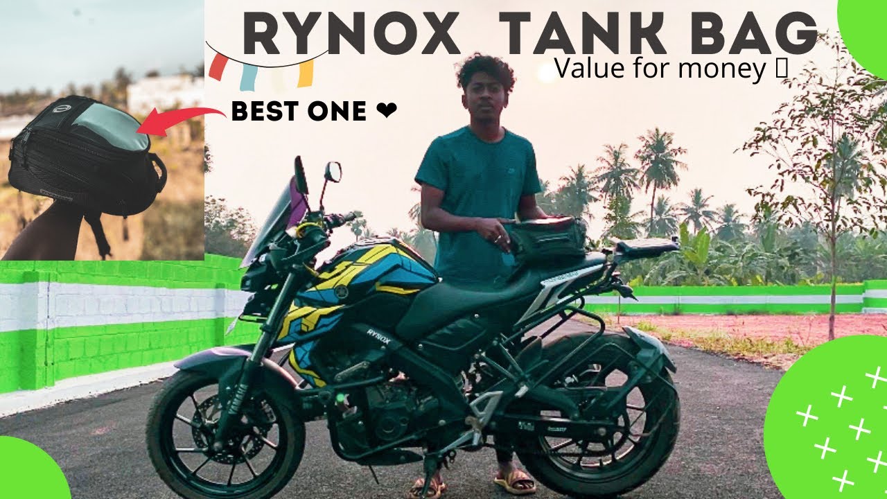 🥰Tank bag fixed in 💀Modified mt-15 ️RYNOX TANK BAG ️ #viral 😈 make your ...