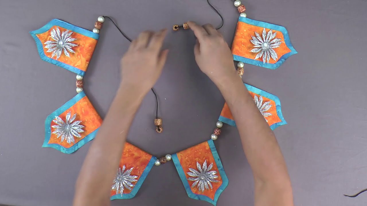 Art and Craft class 7 - Decorative Door Hanging | Kriti Educational ...