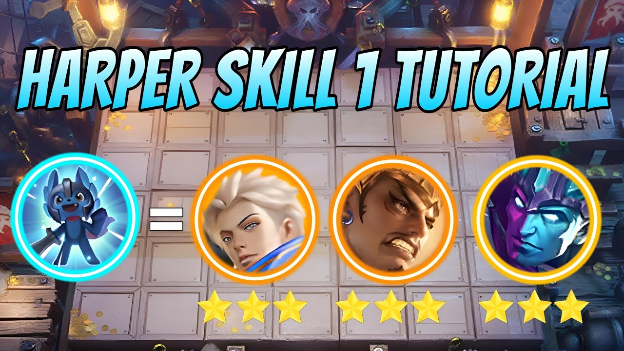 HOW TO USE HARPER SKILL 1 !! TUTORIAL AND GAMEPLAY | MOBILE LEGENDS ...