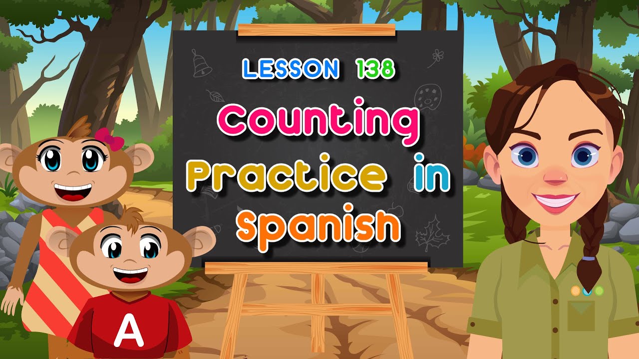 Spanish for Kids Counting in Spanish Spanish Numbers Spanish Safari ...
