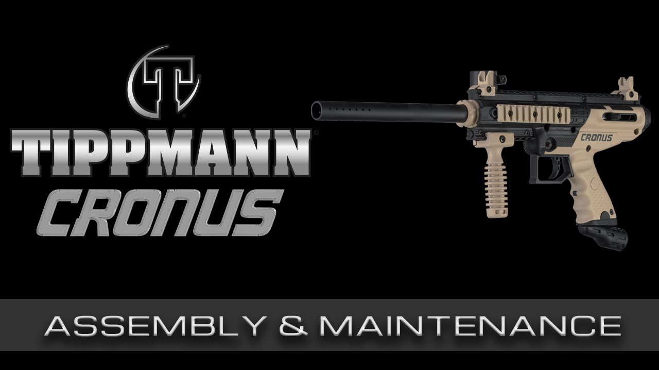Tippmann® Cronus Marker I Assembly & Maintenance - YouTube