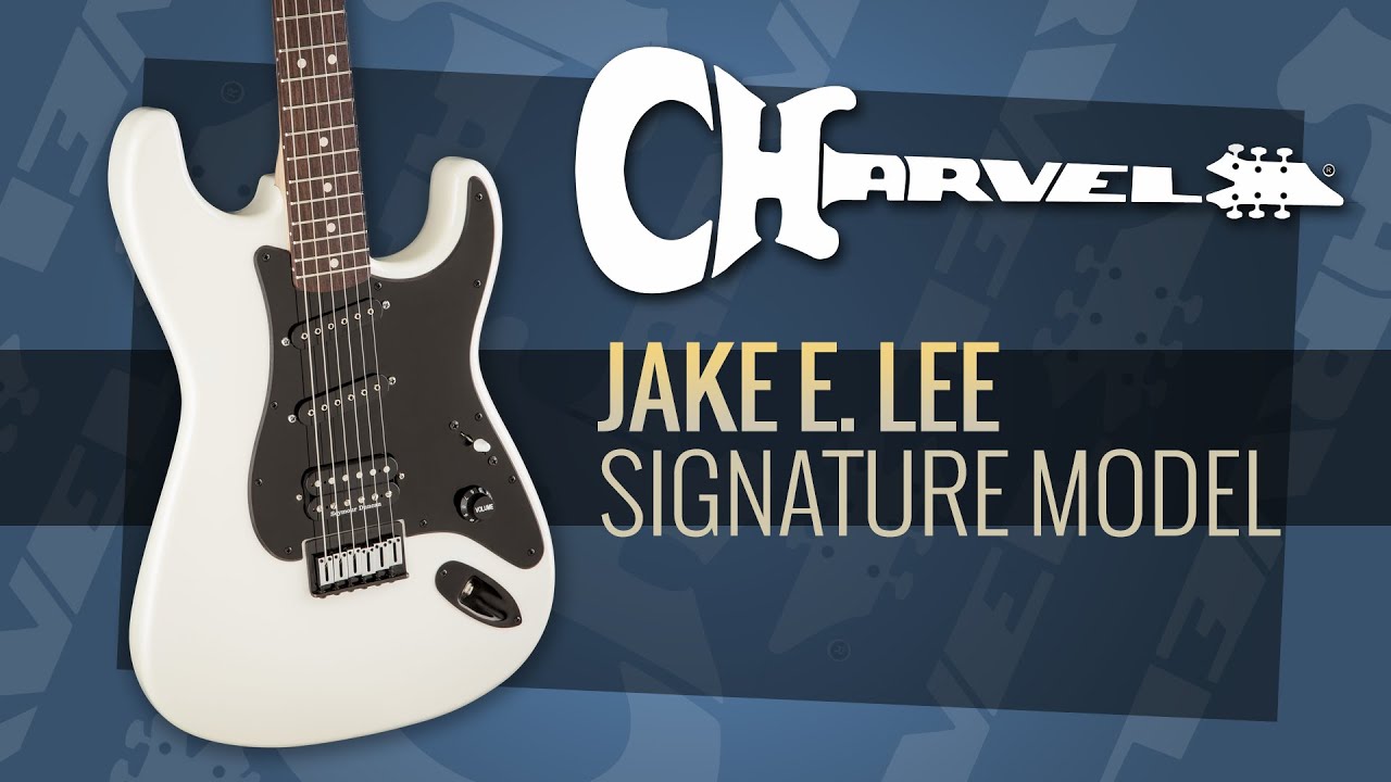 Charvel Jake E. Lee Signature Guitar Overview - YouTube