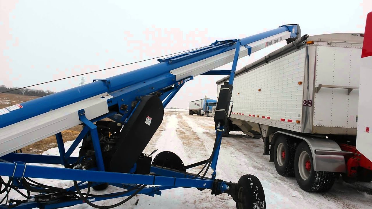 Grain Bag Unloader - YouTube