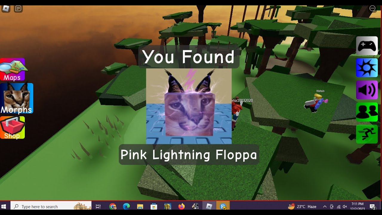 Pink Lightning Floppa (Find The Floppa Morphs) - YouTube