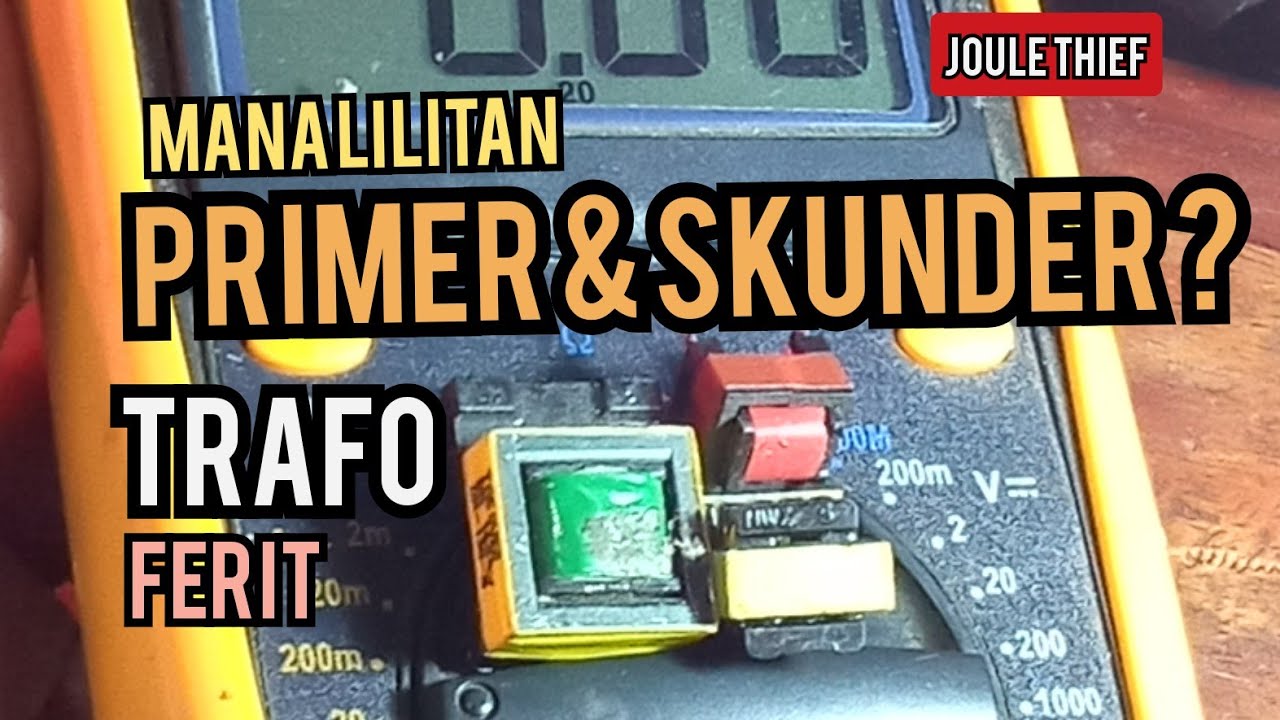 Cara Mengukur Menentukan Lilitan Primer dan Skunder Trafo Charger HP ...