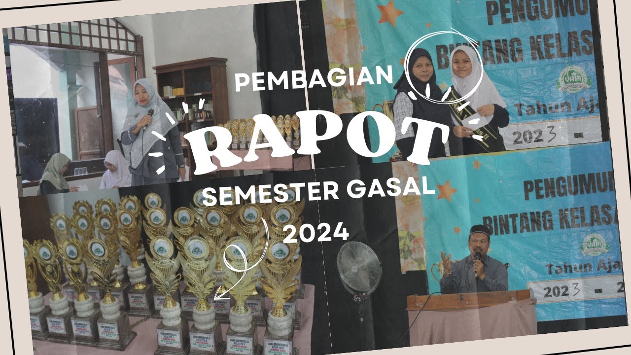 Pembagian Rapot Semester Gasal 2023-2024 [YAPI Putri] - YouTube