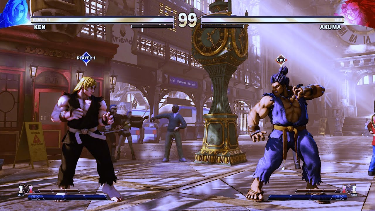 Ken vs Shin Akuma (Hardest) - Street Fighter 5.| Epic Battle - YouTube