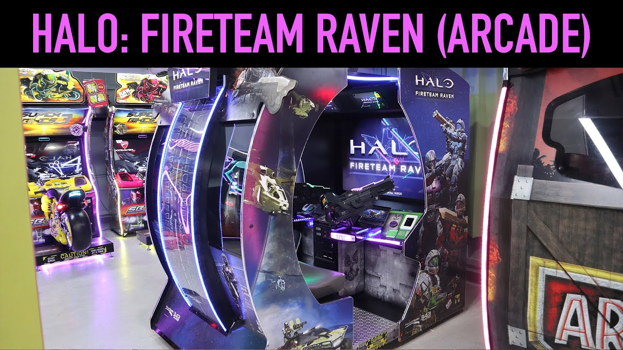 🇯🇵 Halo: Fireteam Raven Arcade (B-Roll Footage) Japan Arcade 2023 Tour ...