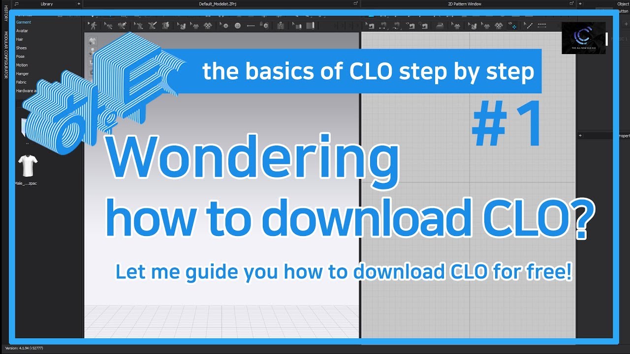 How to download CLO for free? 【Fashion Revolution】 - YouTube