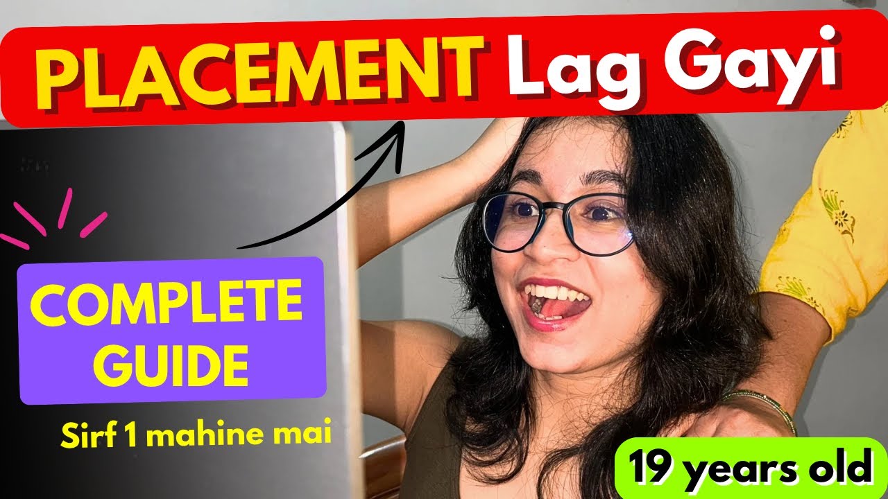 My Placement Journey 🔥 Salary, Rejections, Interview Experience ...