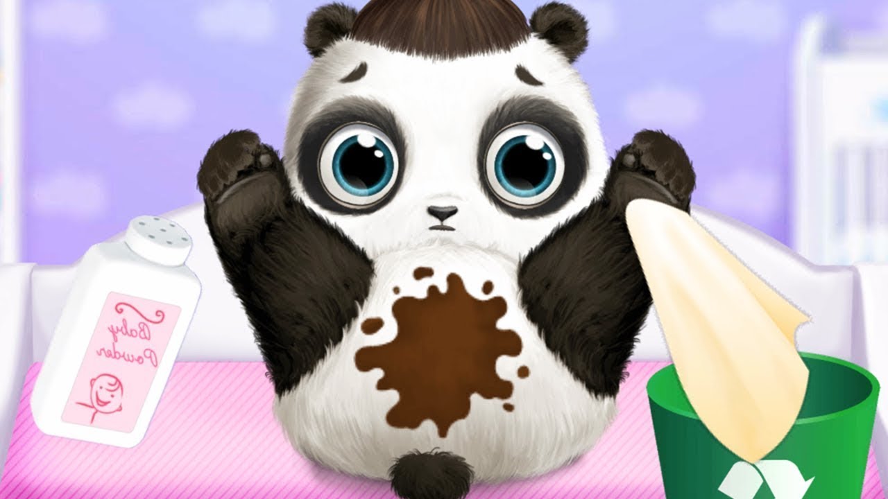 Fun Baby Animal Care Kids Game Panda Lu Baby Bear Care 2 Babysitting ...