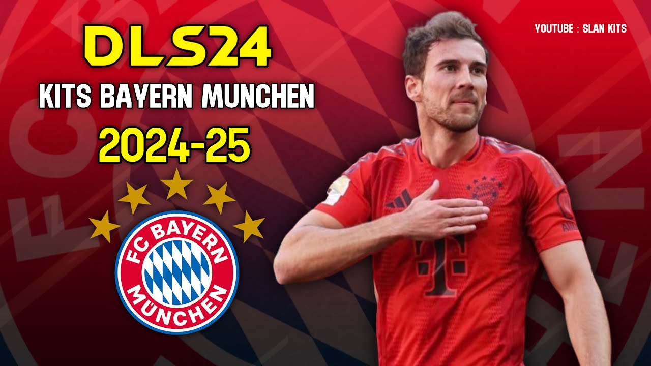 DLS 24 KITS BAYERN MÜNCHEN 2024/25 🔴⚫️ - YouTube