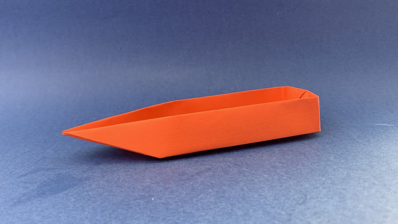 Boot Vouwen Makkelijk | Origami Boot | Hoe maak je een Papieren Bootje ...