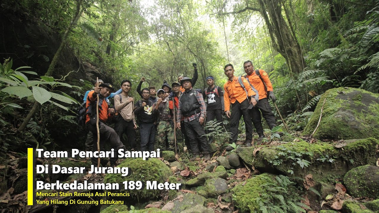 Team Pencari Sampai ke Dasar Jurang 189 Meter || Stain remaja Perancis ...