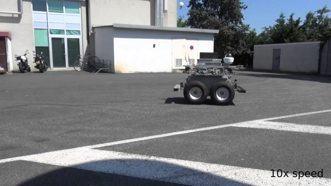 obstacle avoidance and odometry test - YouTube