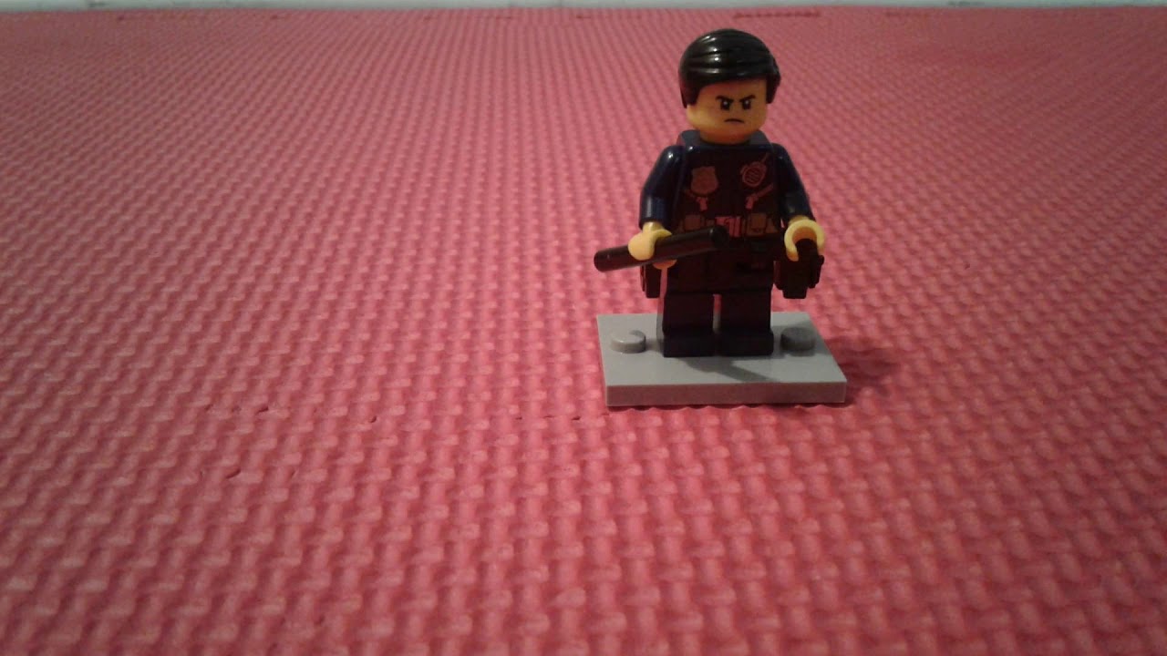 how to build Lego LAPD officers - YouTube