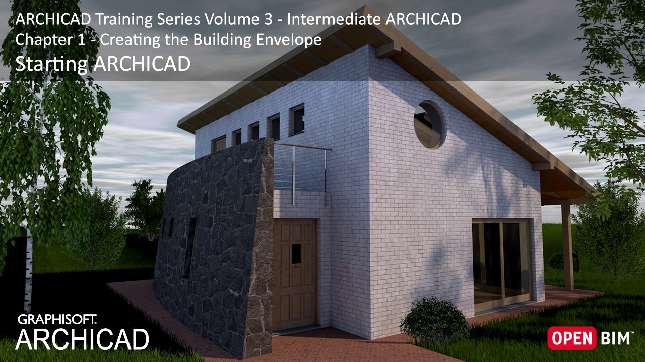 Starting ArchiCAD - ARCHICAD Training Series 3 – 02/52 - YouTube