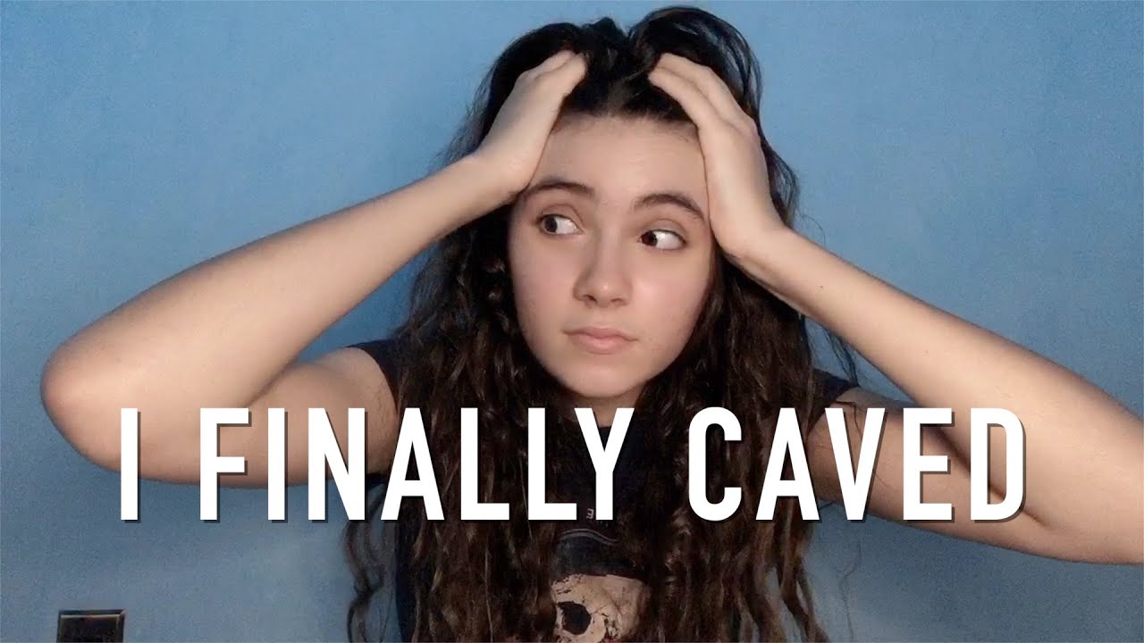 I FINALLY CAVED - YouTube