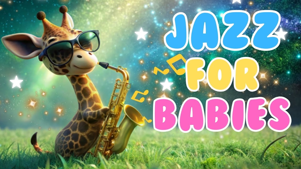 Relaxing jazz music for babies | Jazz lullaby for toddlers - YouTube