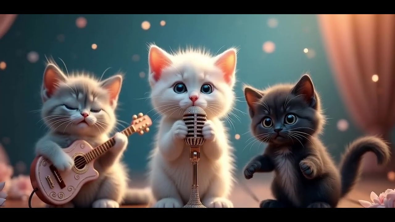 Apt. Cat version/Apt cat singing 🎵/Cat Apt. / Cat band playing music 🎤 ...