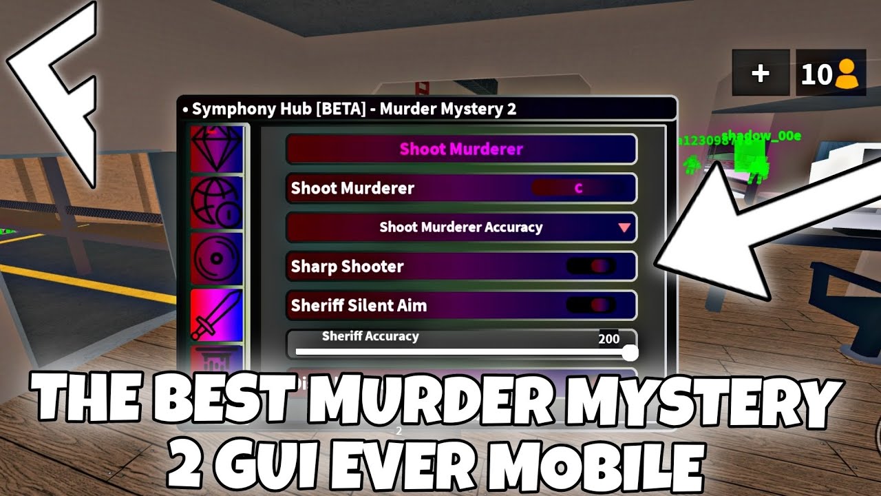 [MOBILE/PC] BEST MURDER MYSTERY 2 GUI EVER (SILENT AIM) | ARCEUS X ...
