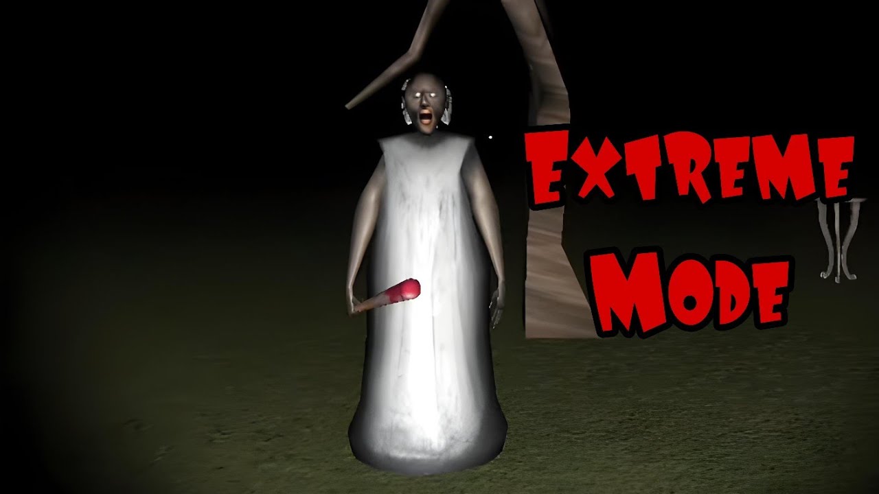 Granny In Old Tunnels In Extreme Mode - YouTube