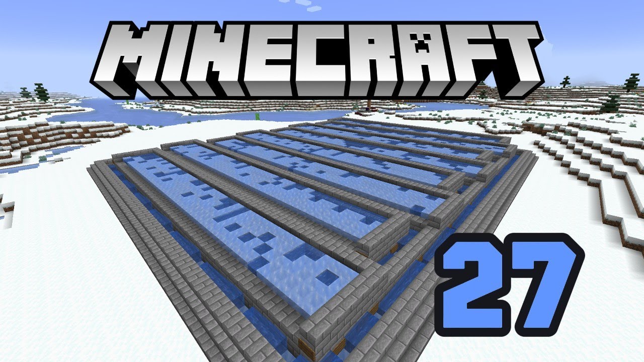 Mega Farm De Gelo - Minecraft Survival (27) - YouTube