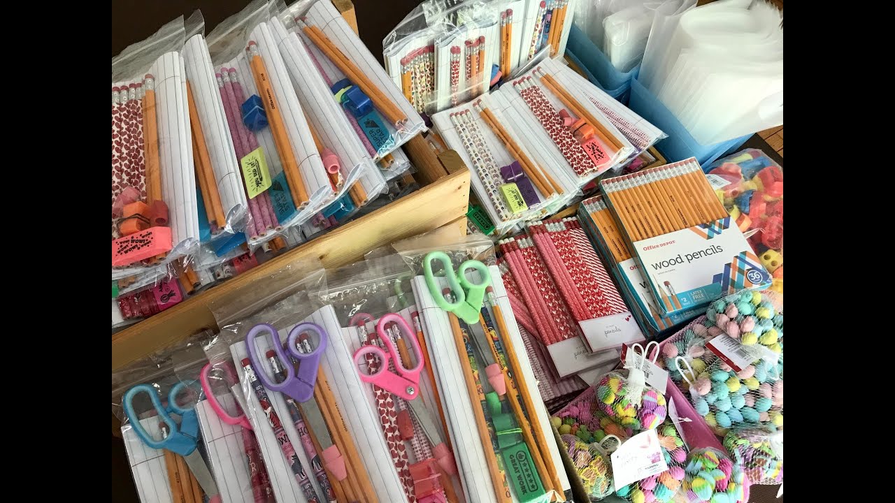 Operation Christmas Child Stockpile | Stocking Up for Pencil Packs ...