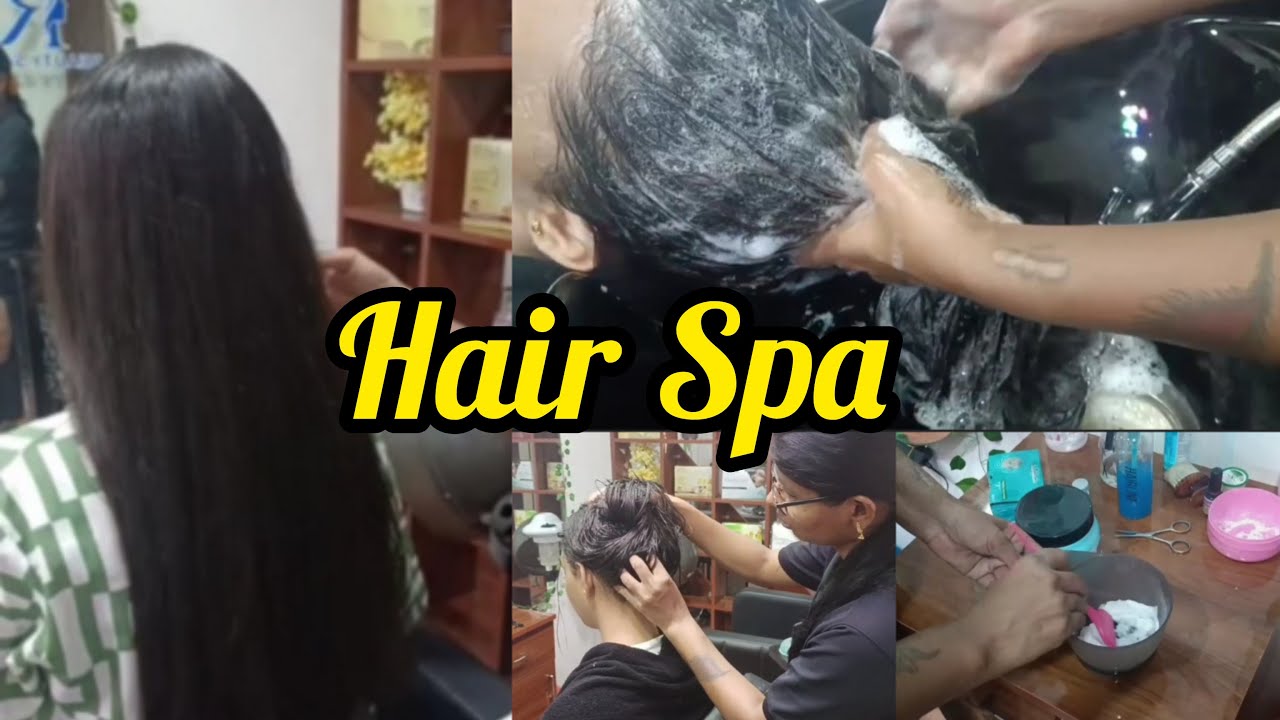 How to do Hair Spa ? Hair Spa At Parlour | Hair Spa Step By Step #video ...