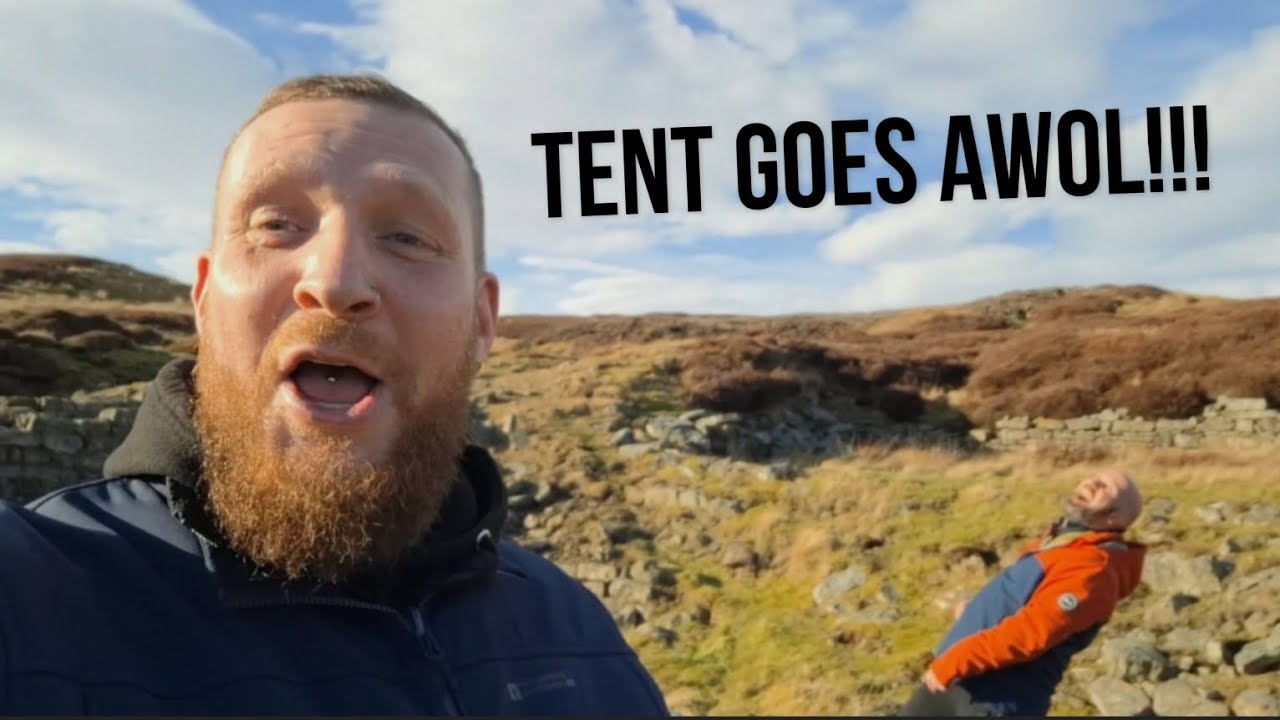 Calamity Camp with @Race Outdoors 🤣😂😄(Old Gang Mill, Yorkshire Moors ...