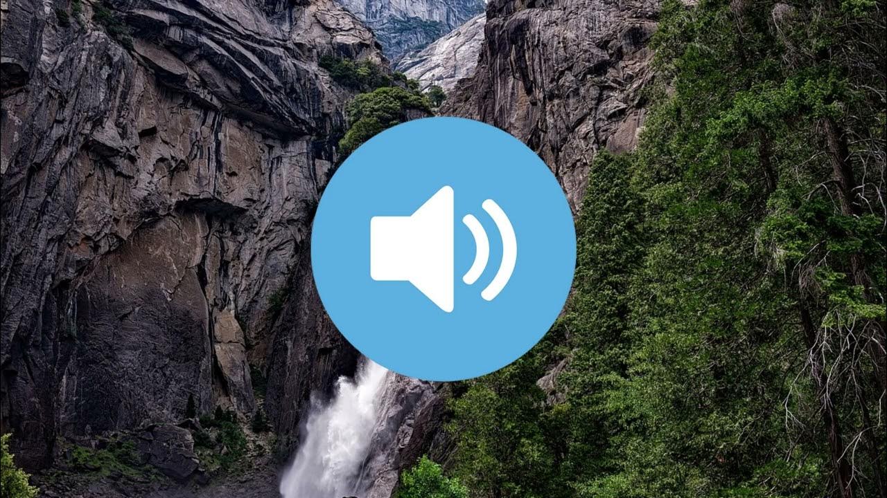 瀑布音效【waterfall sound effect】 - YouTube