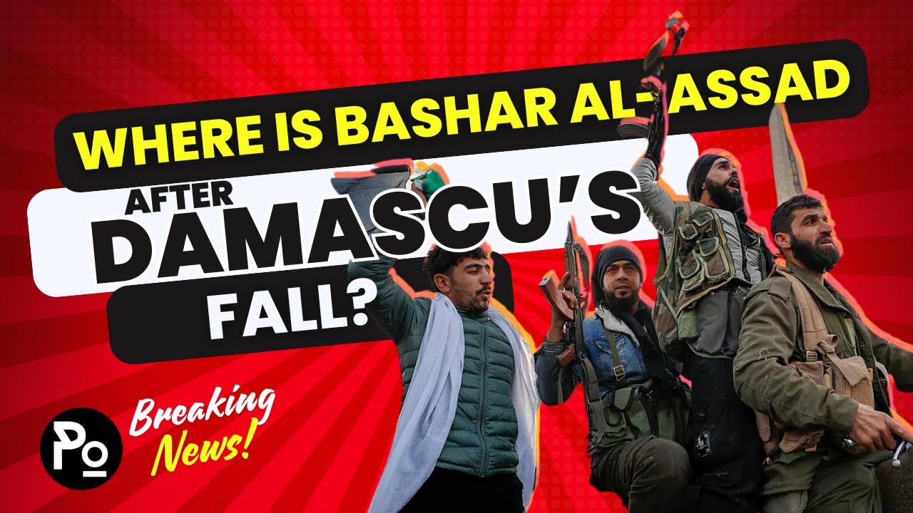 Where is Bashar al-Assad after Syria fall of Damasco? - YouTube