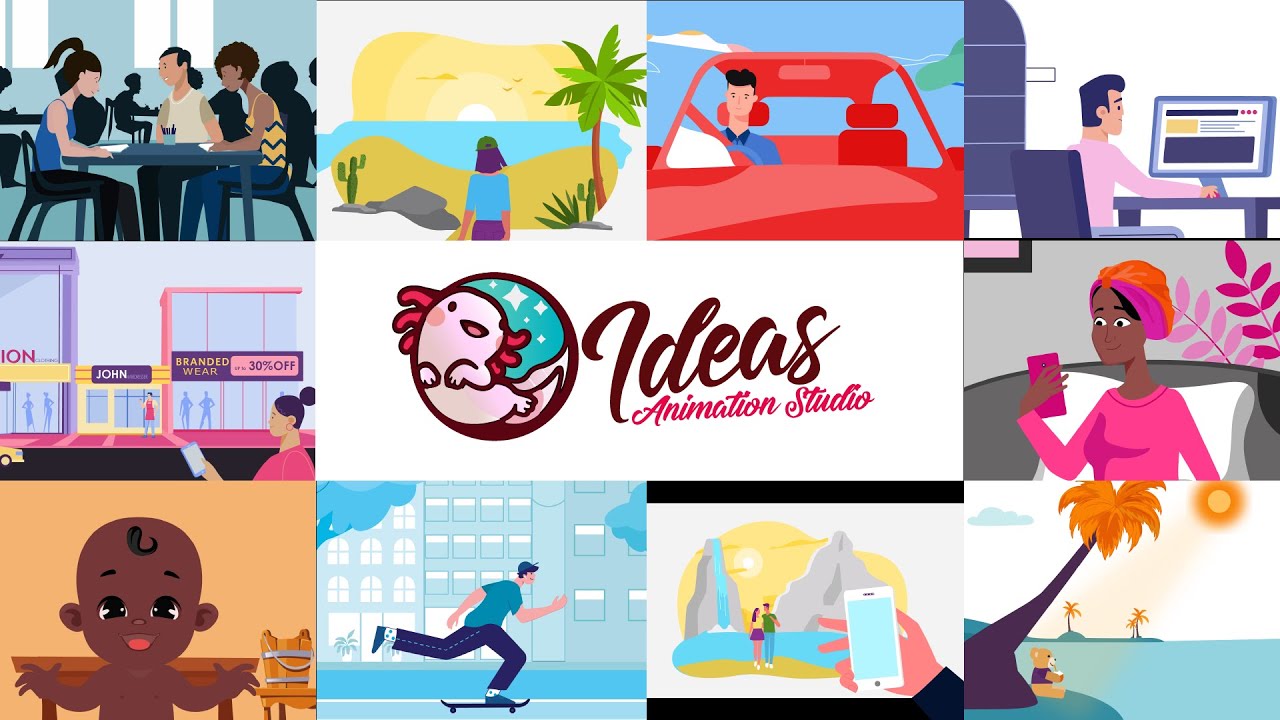 Ideas Animation Showreel 2021 | Buy Best Affordable Animation Service ...